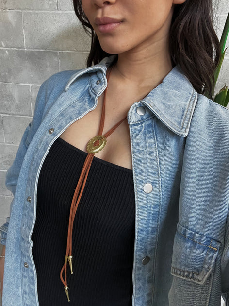 CINDER & SAGE Saloon Sally Bolo Necklace – 27 Boutique